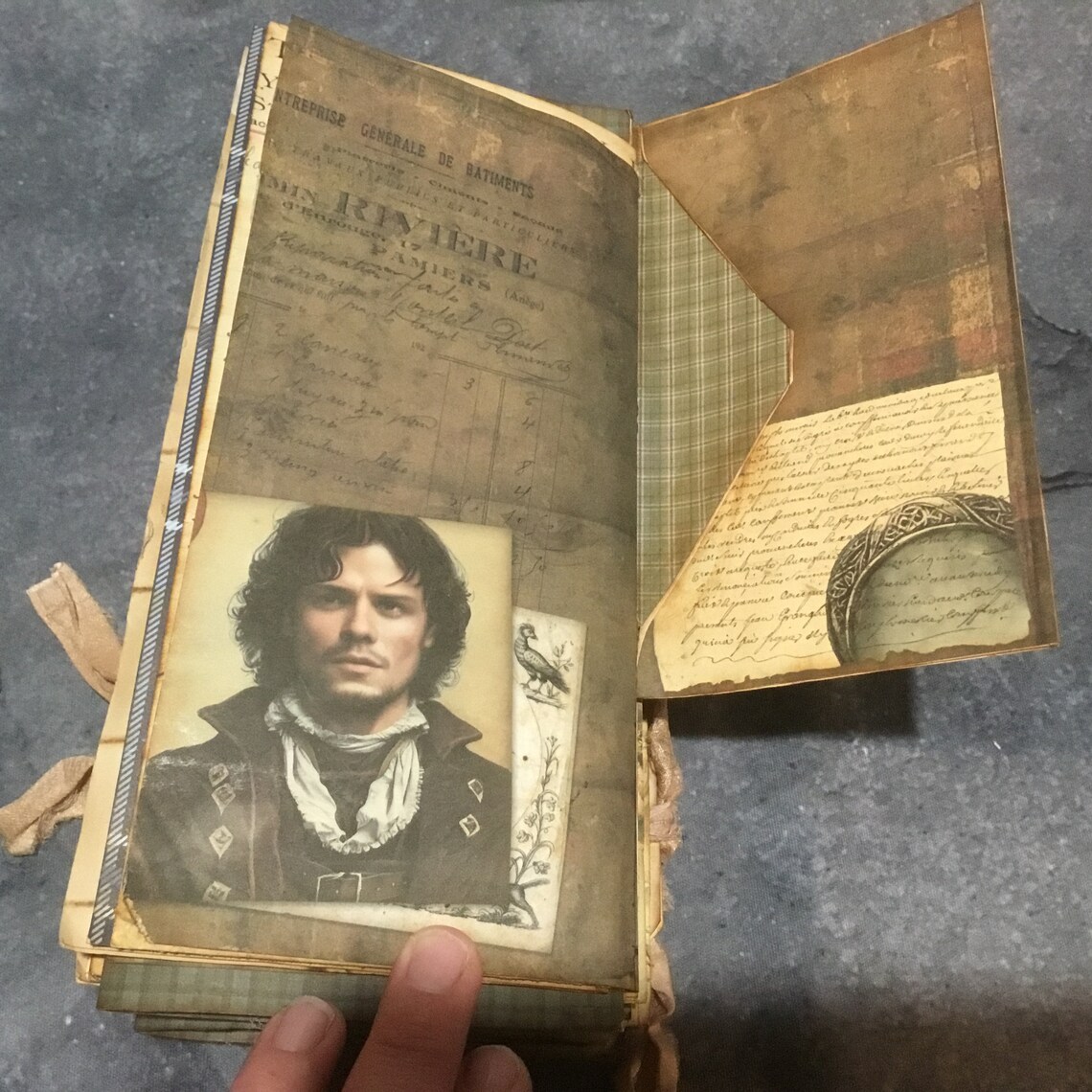 Outlander Inspired Flip-flop Style Junk Journal - Etsy