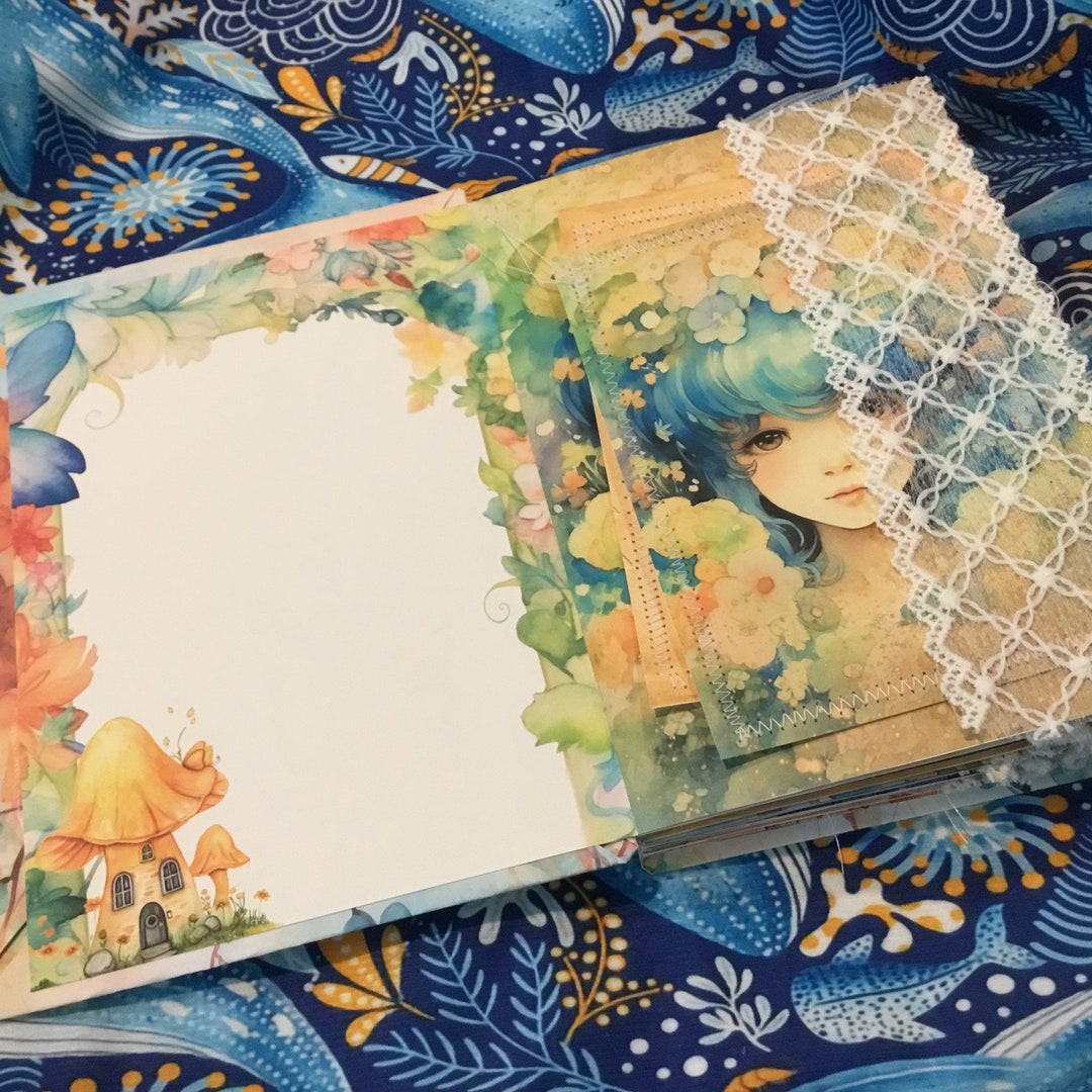 Flower Fairy Flay-lay Junk Journal - Etsy