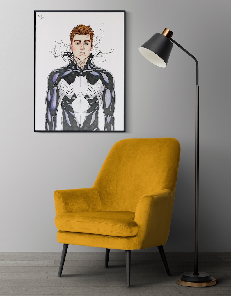 Spiderman Symbiote Suit Poster Print Limited Edition - Etsy