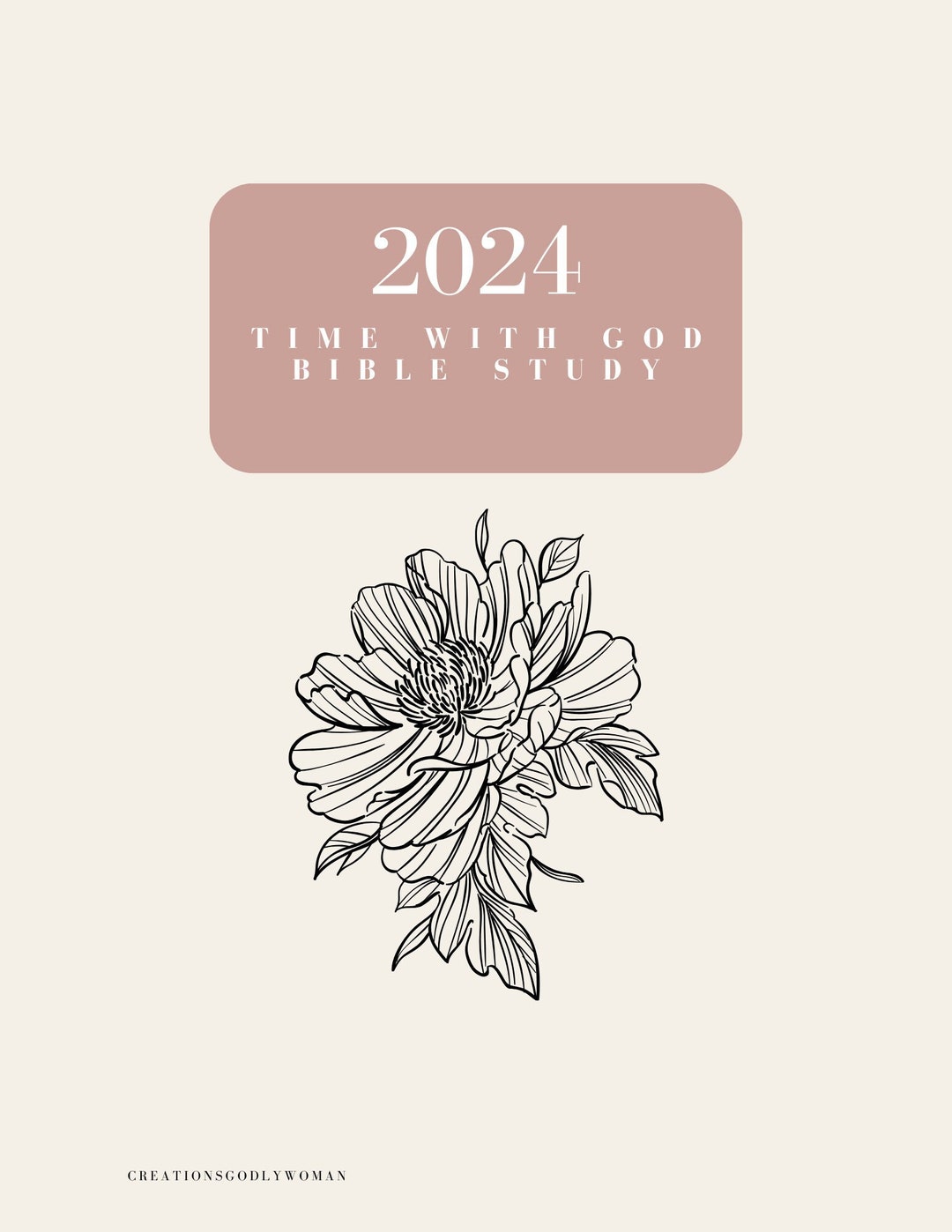 2024 Bible Study Worksheets - Etsy