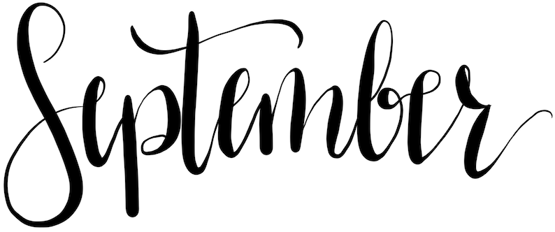 September Script Digital Download - Etsy