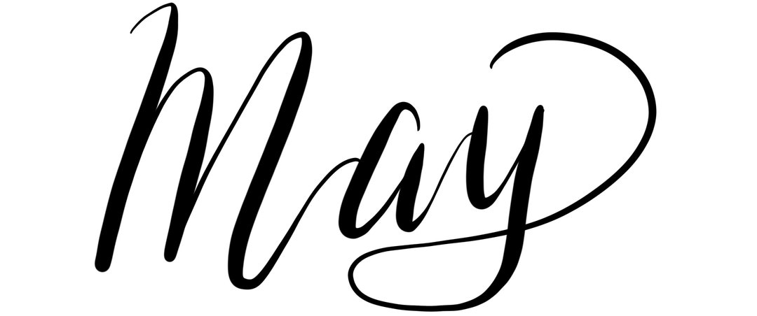 May Script Digital Download - Etsy