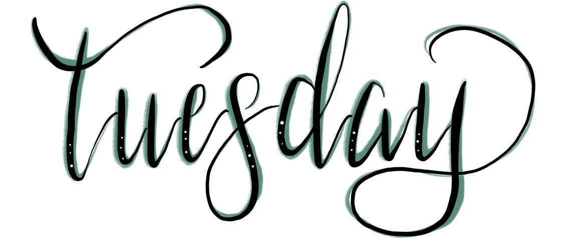Tuesday Script Digital Download - Etsy