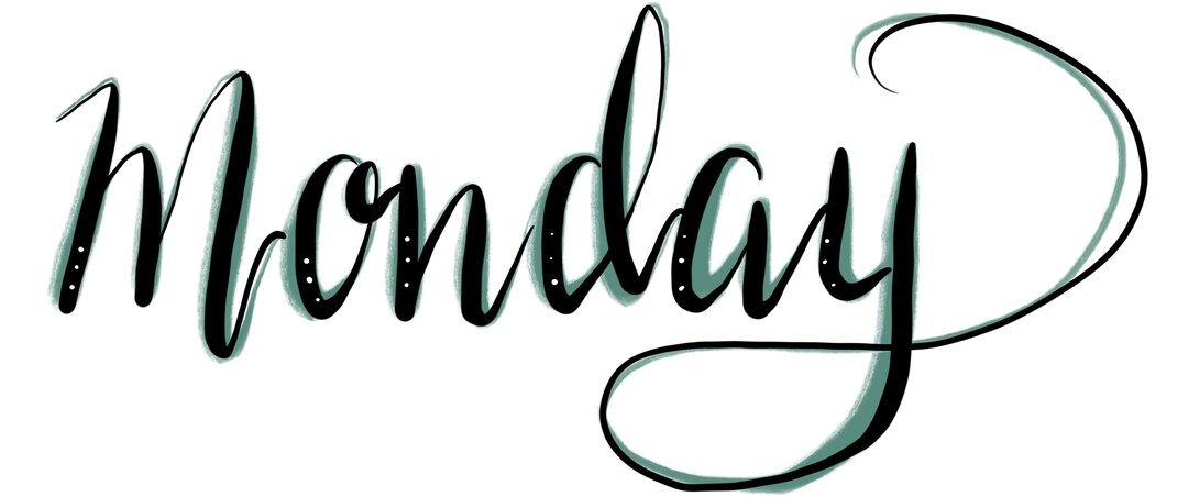 Monday Script Digital Download - Etsy