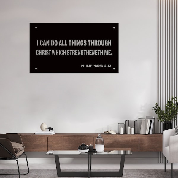 Scripture Metal Wall Art - Etsy