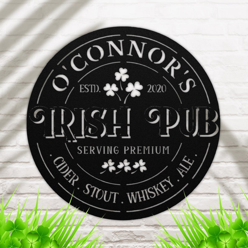 Irish Pub Sign - Etsy