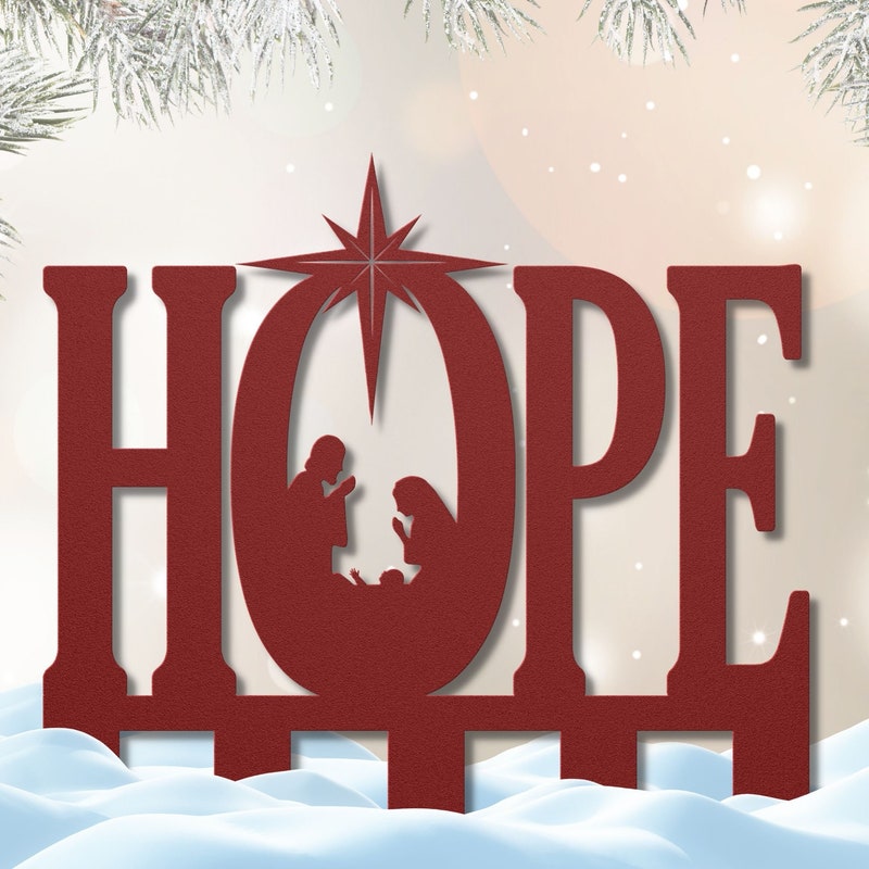 Hope Yard Sign - Etsy