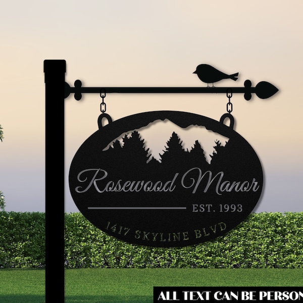 Address Sign Post - Etsy