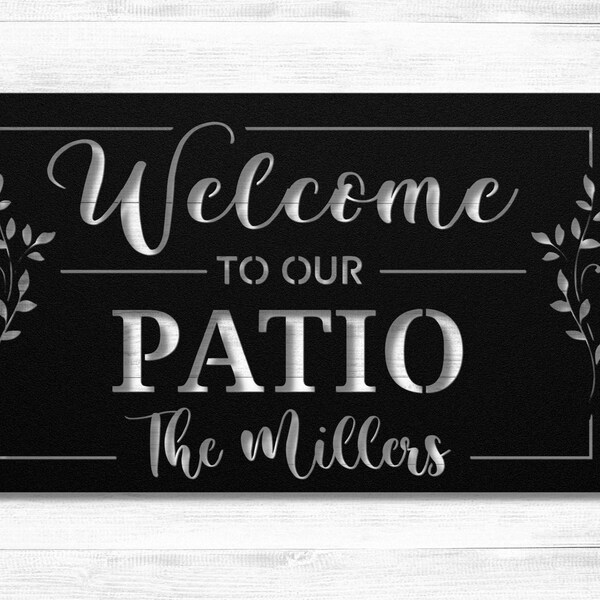 Outdoor Welcome Sign - Etsy