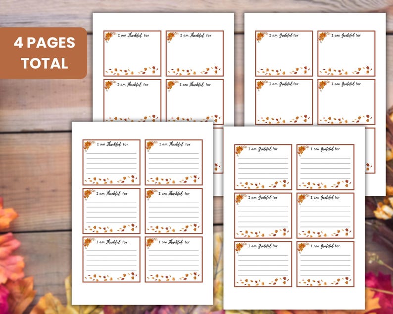 Gratitude Cards Printable, Dinner Party Game, Conversation Starter ...