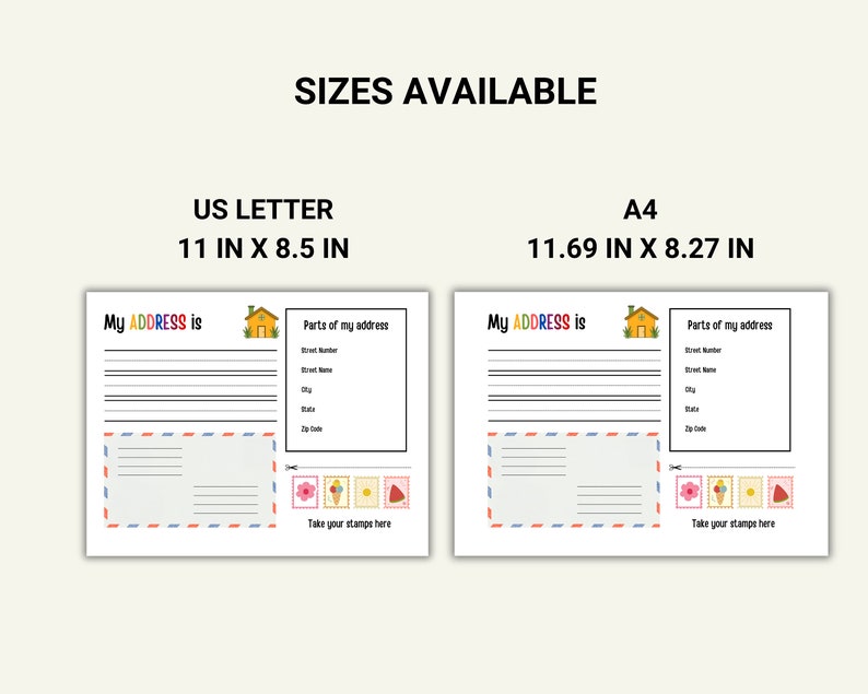 Life Skills for Kids Worksheets Printable Bundle, Phone Number ...