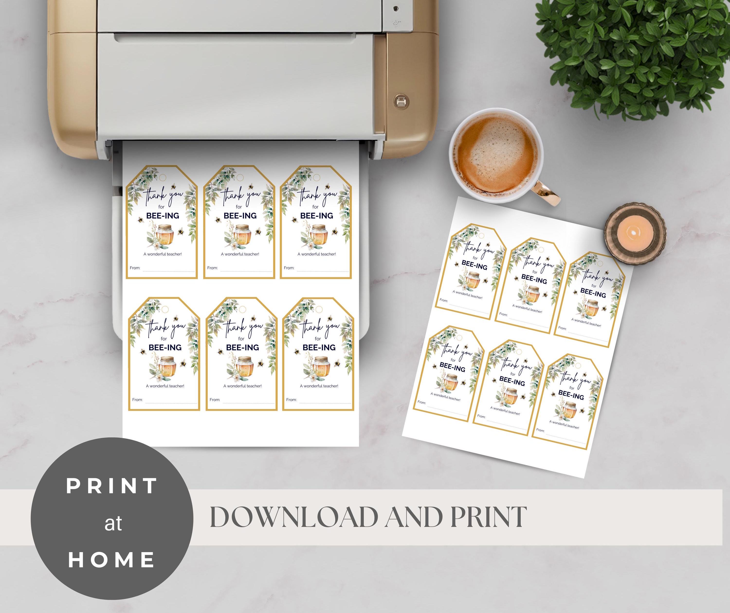 Teacher Appreciation Gift Tag, End of School Year, Holiday Gift, LDS ...