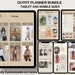 Digital Outfit Planner Wardrobe Organizer Bundle, Printable Travel ...