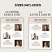 Meet the Team Flyer Template, Editable Canva Template, Modern Team ...