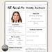All About Me Editable Canva Template, First Day of School, Get to Know ...