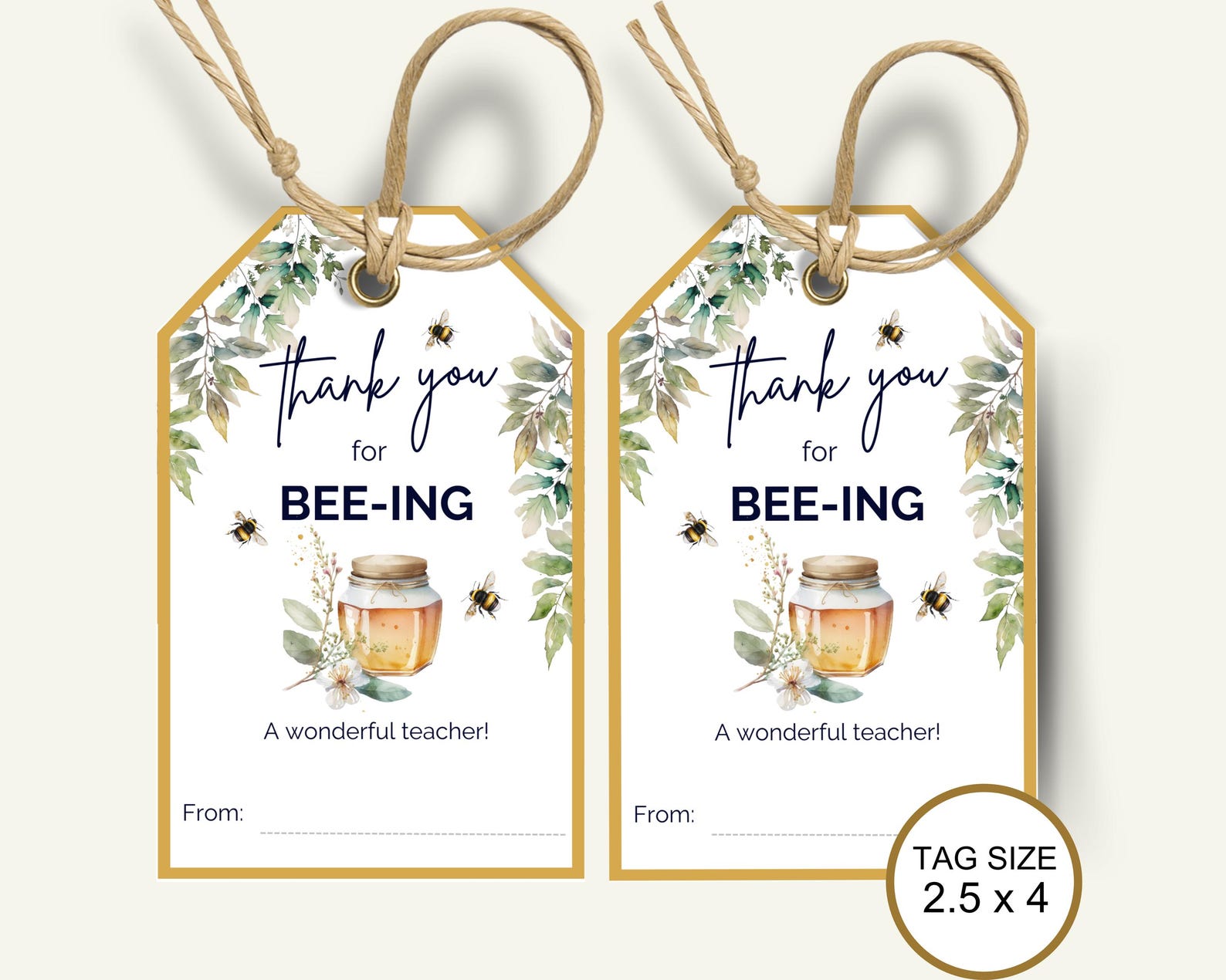 Teacher Appreciation Gift Tag, End of School Year, Holiday Gift, LDS ...