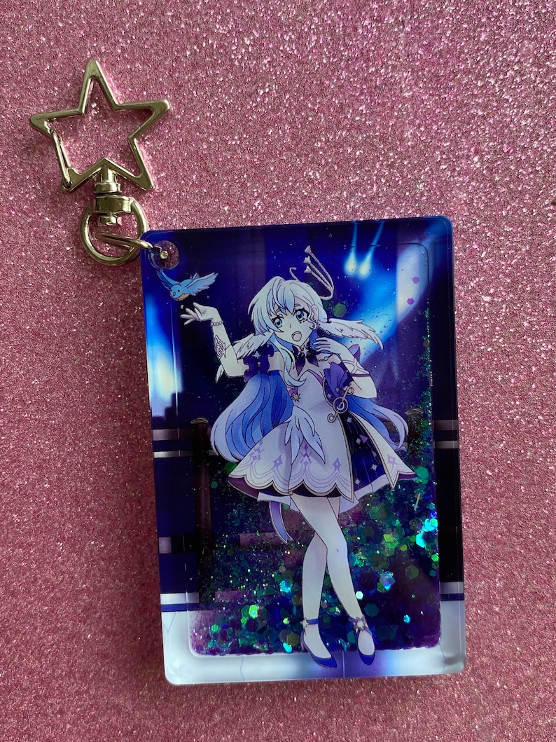 HSR Robin Acrylic Quicksand Keychain - Etsy