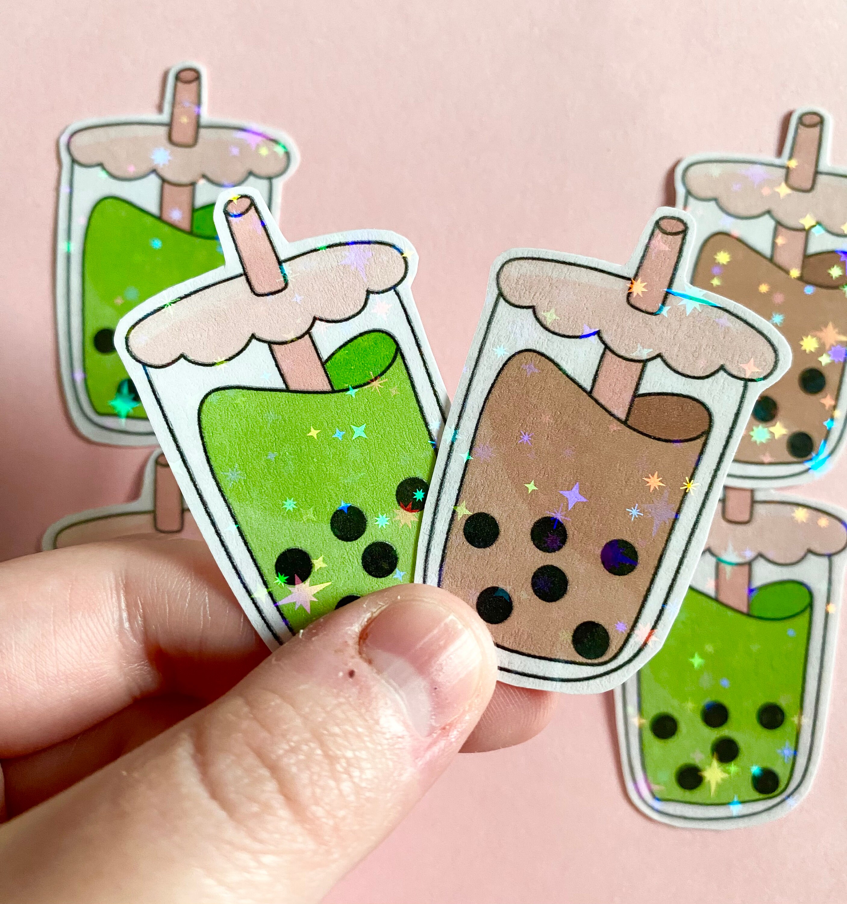 Boba Themed Stickers Soot Sprites Spirited Away - Etsy