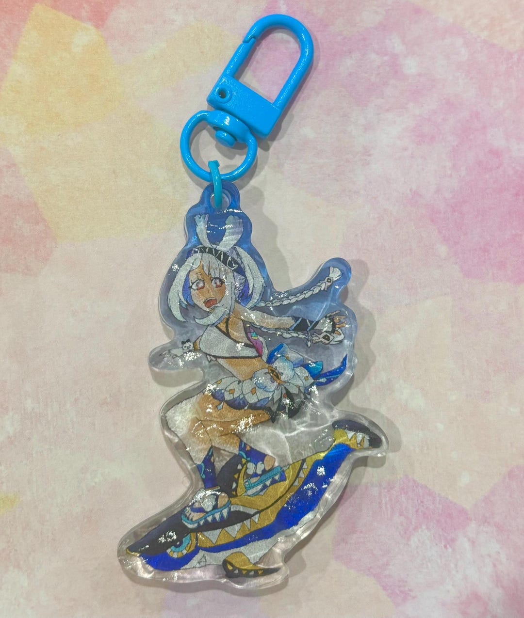 Mualani Genshin Impact Keychain Charm Natlan Hydro - Etsy
