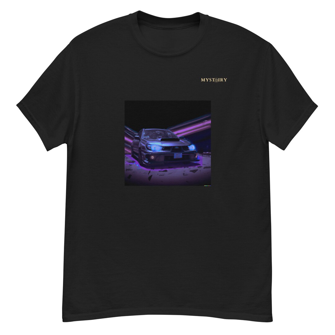 Hawkeye Subaru Synthwave/cyberpunk Abstract 2 Men's Classic Tee - Etsy