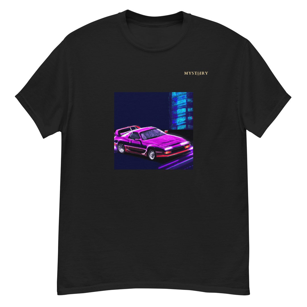 Toyota Supra Synthwave/cyberpunk Abstract 3 Men's Classic Tee - Etsy
