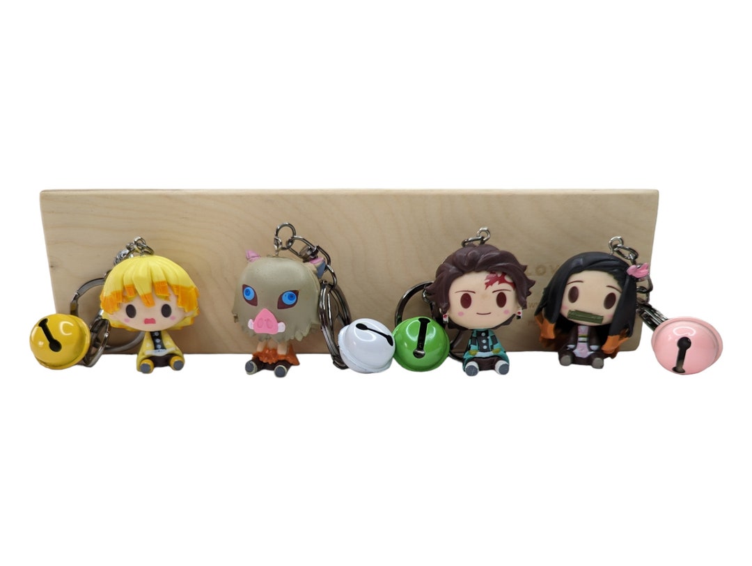 Demon Anime Keychain Figures - Etsy