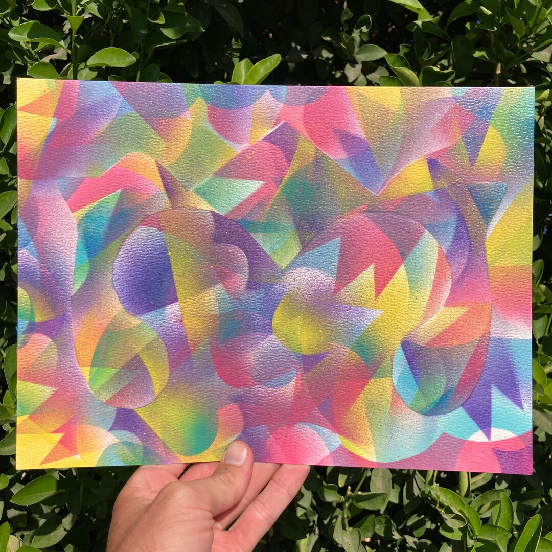 Two Palms version 10 Original Painting - Etsy