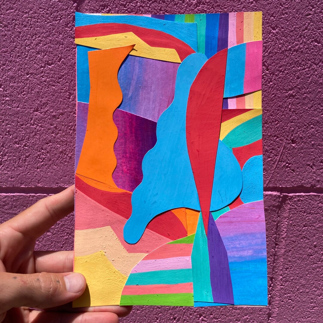 Sources of a Stream Original Collage - Etsy