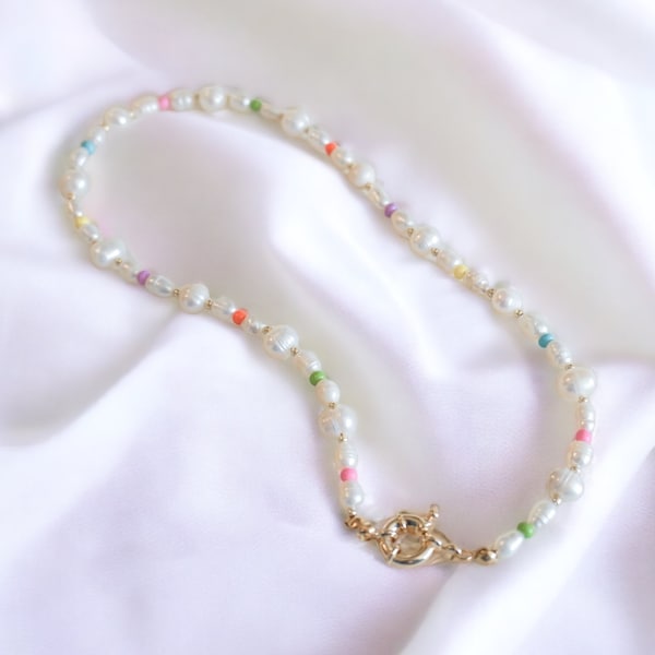 Cute Pearl Necklace - Etsy