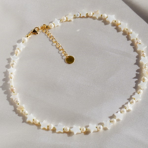 Cute Pearl Necklace - Etsy