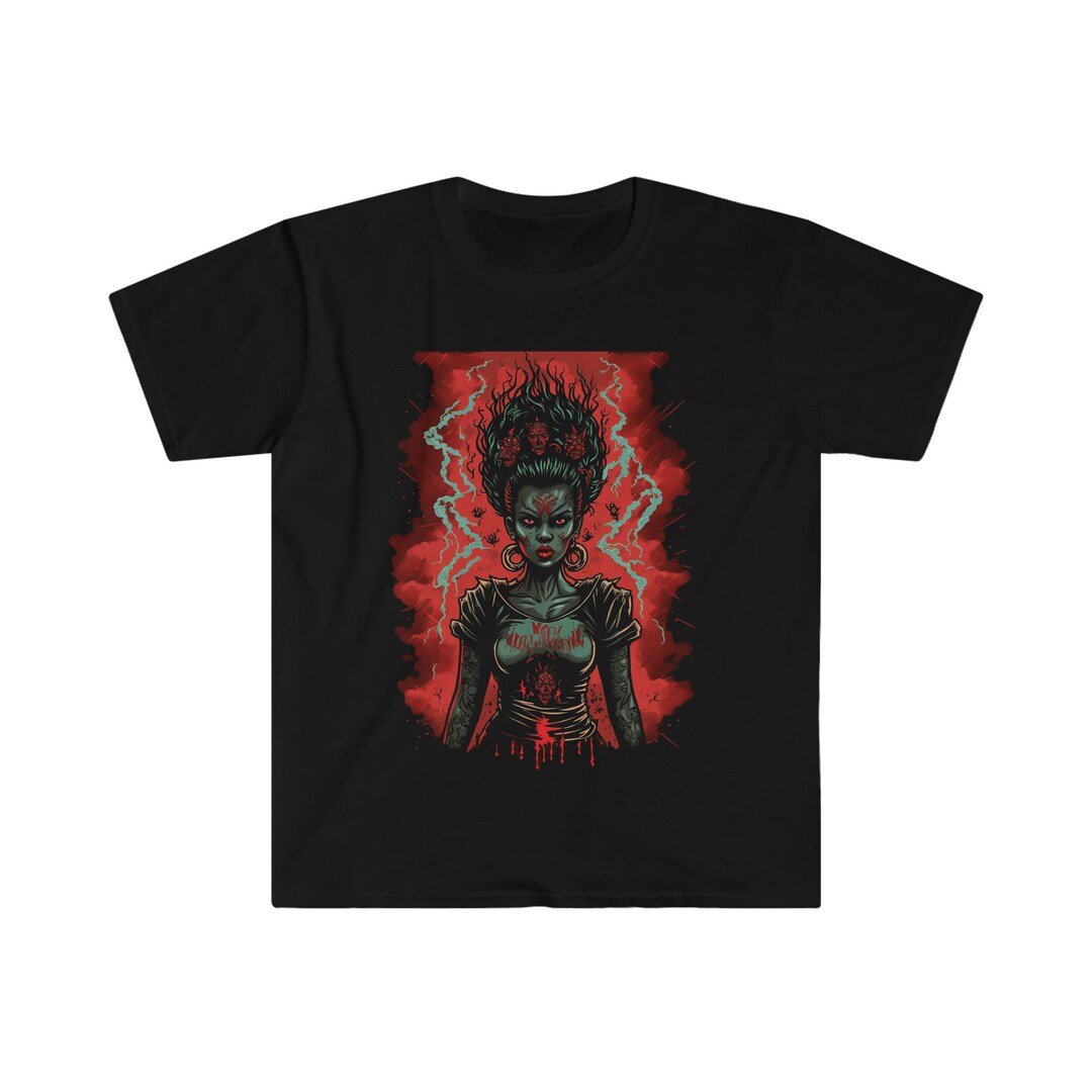 Female Voodoo Demon T-shirt - Etsy