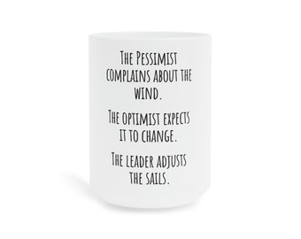 Pessimist Coffee Mug - Etsy