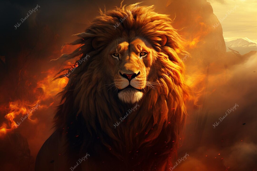 The Lion of Judah | Lion of Judah Symbol of Christianity - Etsy