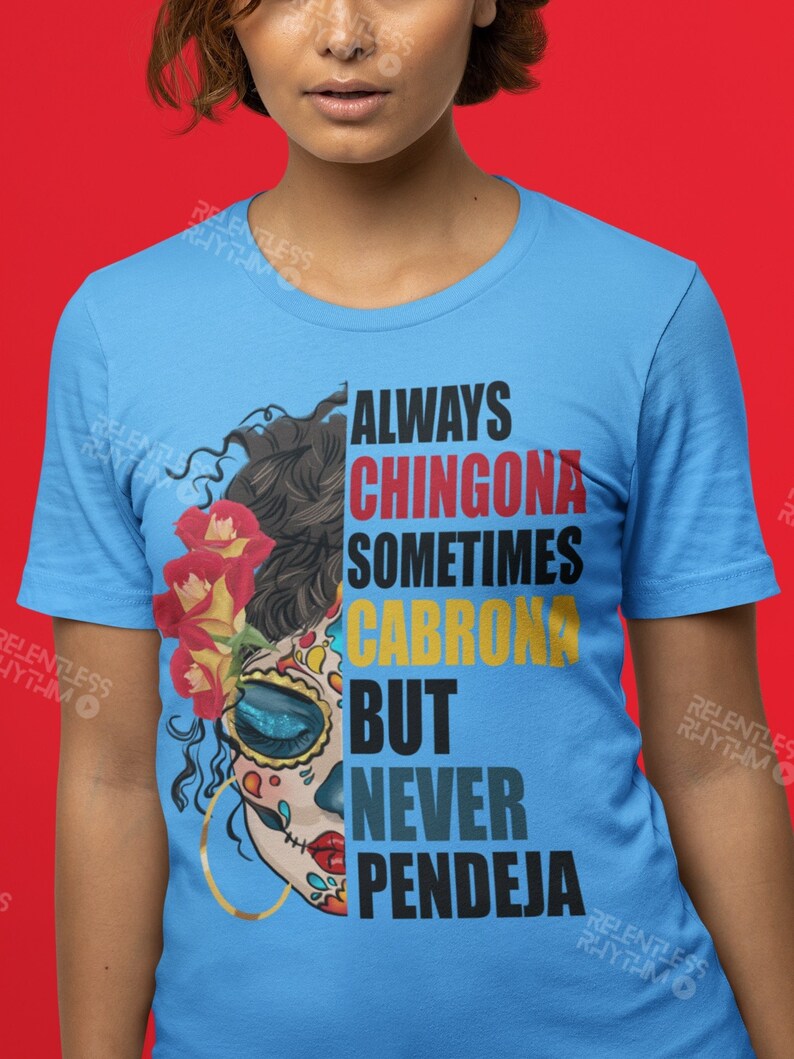 Always Chingona - Sugar Skull - Etsy