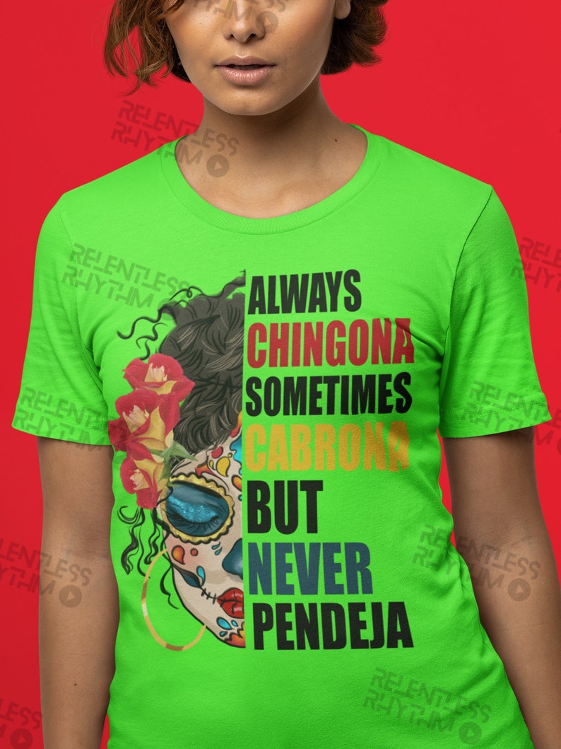 Always Chingona - Sugar Skull - Etsy