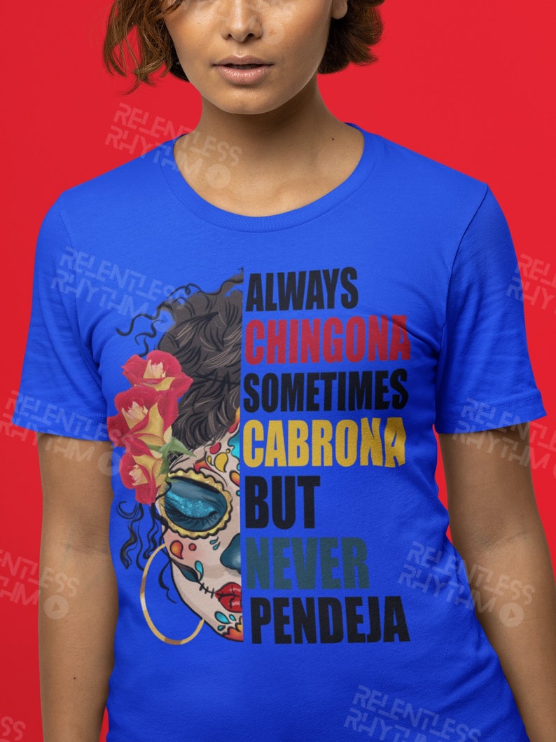 Always Chingona - Sugar Skull - Etsy