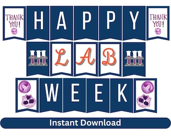 Lab Week Banner - Etsy