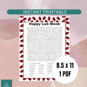 Printable Lab Week, Lab is Everything, Digital 2024 Laboratory Week ...