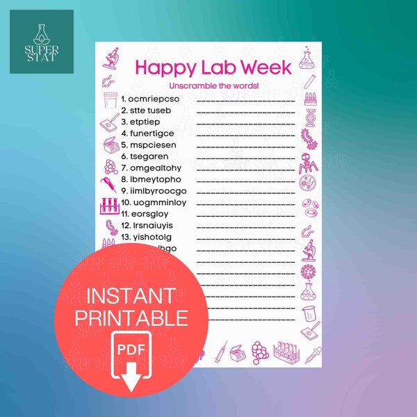 Lab Week 2024 Pathology - Etsy