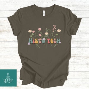 Histo Tech T-shirt Histology Shirt Pathology Gift Histology Technician ...