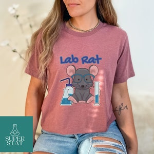 Lab Rat Shirt Lab Week Gift Laboratory Scientist Graduation - Etsy