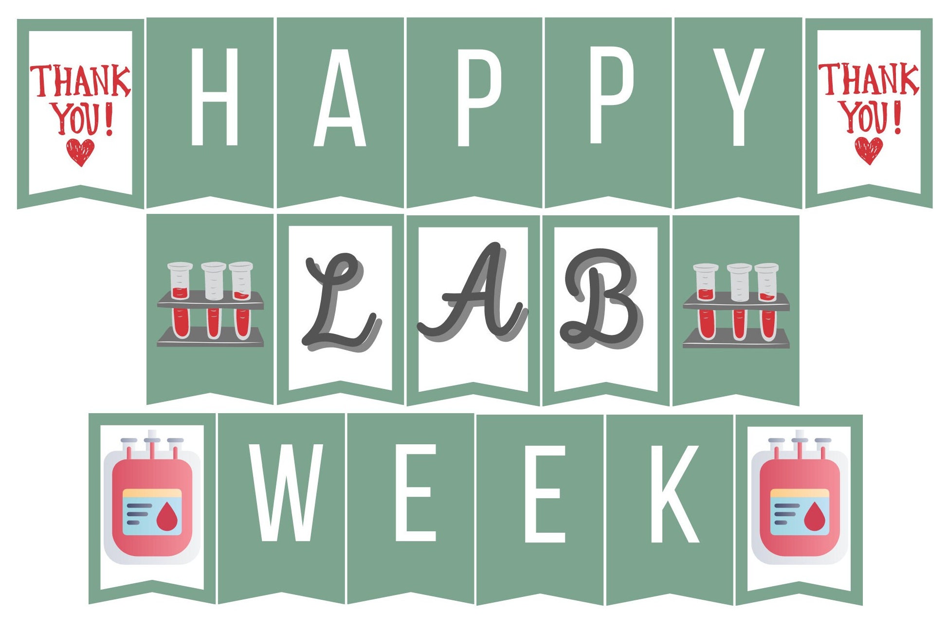 Lab Week Banner Blood Bank Laboratory Appreciation 2025 Mystery ...