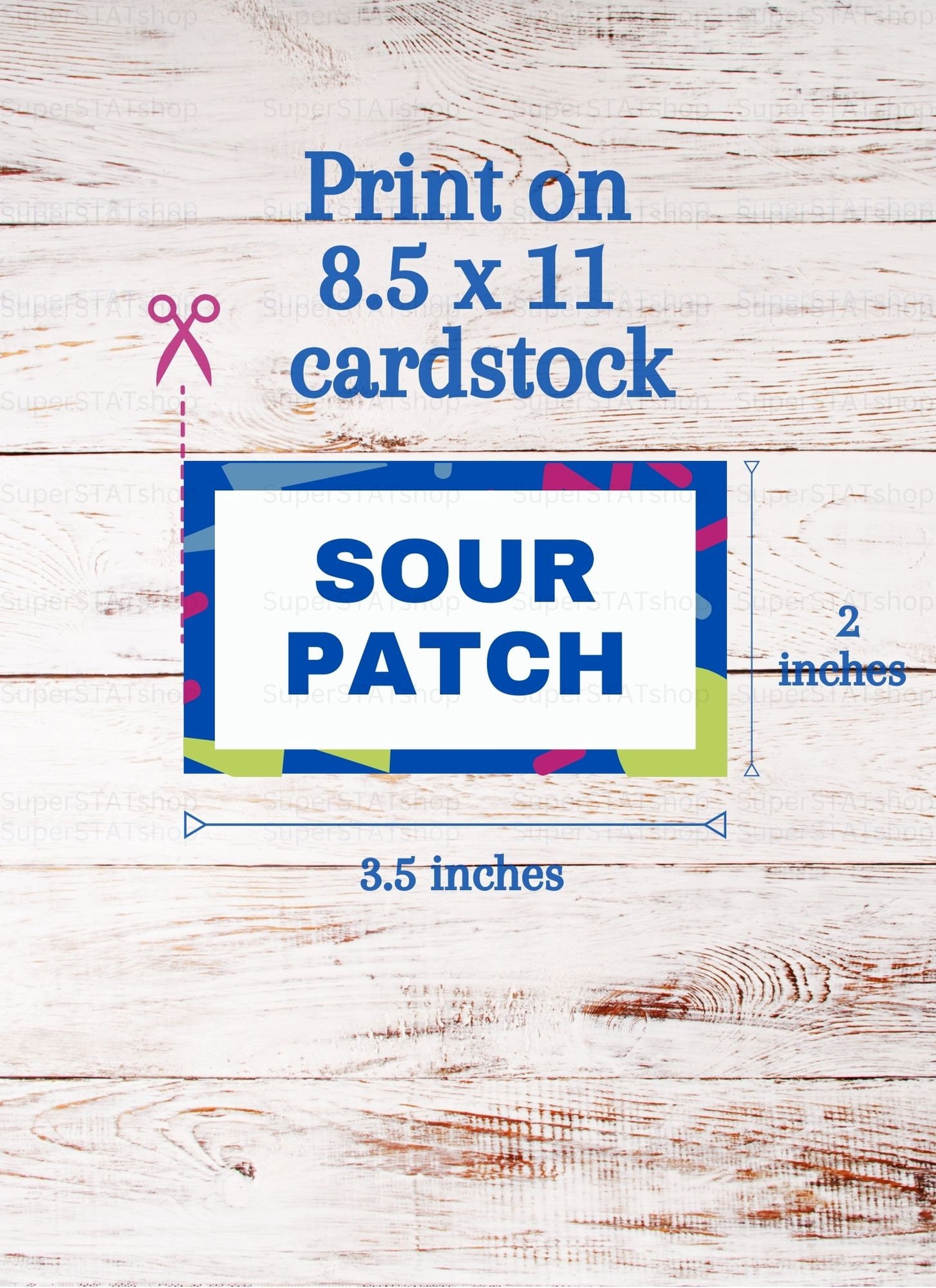 Instant Printable Lab Week Candy Buffet Candy Bar Labels Saved by the ...