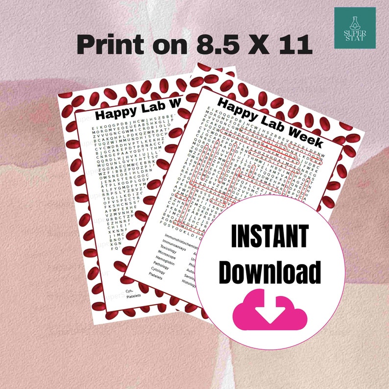 Printable Lab Week, Lab is Everything, Digital 2024 Laboratory Week ...