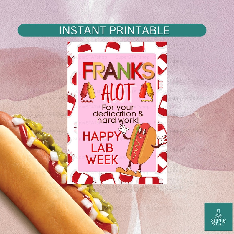 Lab Week 2025 Decoration Blood Bank Printable Laboratory Week 2025 ...