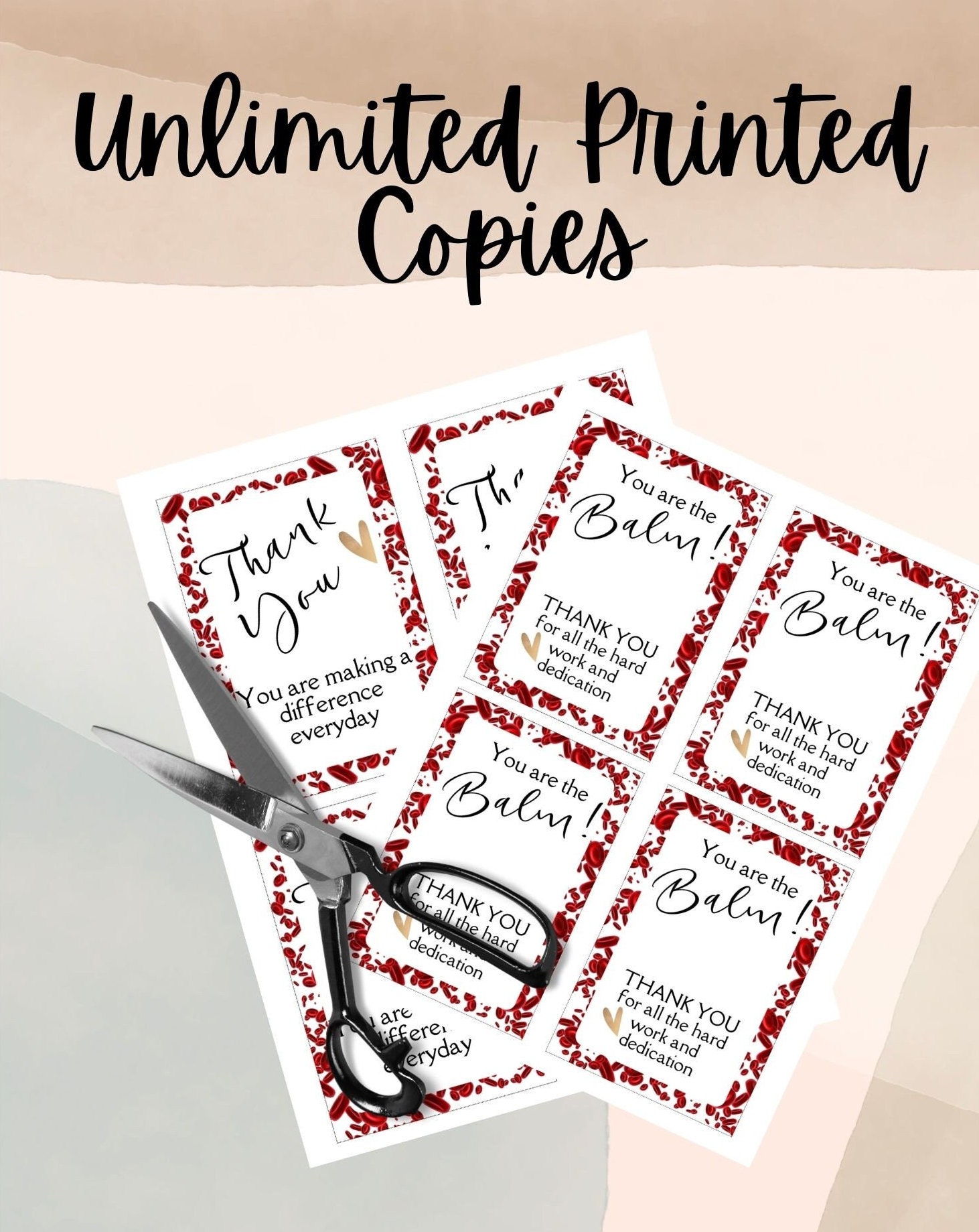 Printable Gift Tag You're the BALM Chapstick Lip Balm Giftlab Week 2025 ...