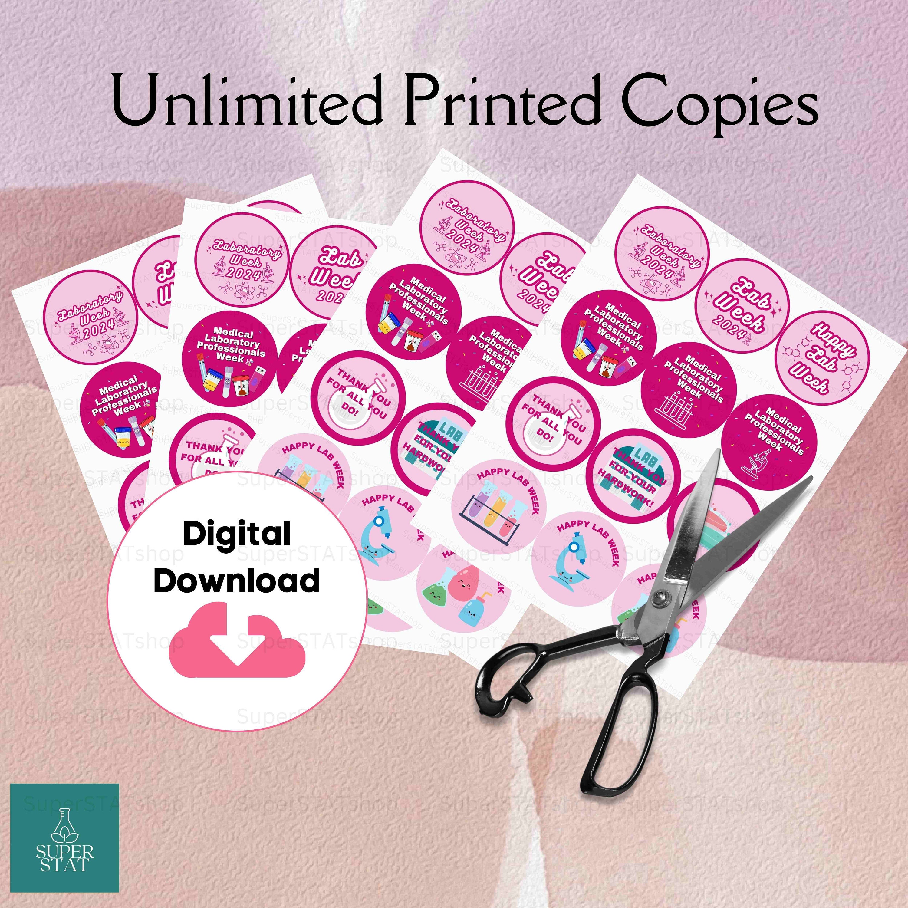 Printable Lab Week Cupcake Topper, Lab is Everything, Digital 2024 ...