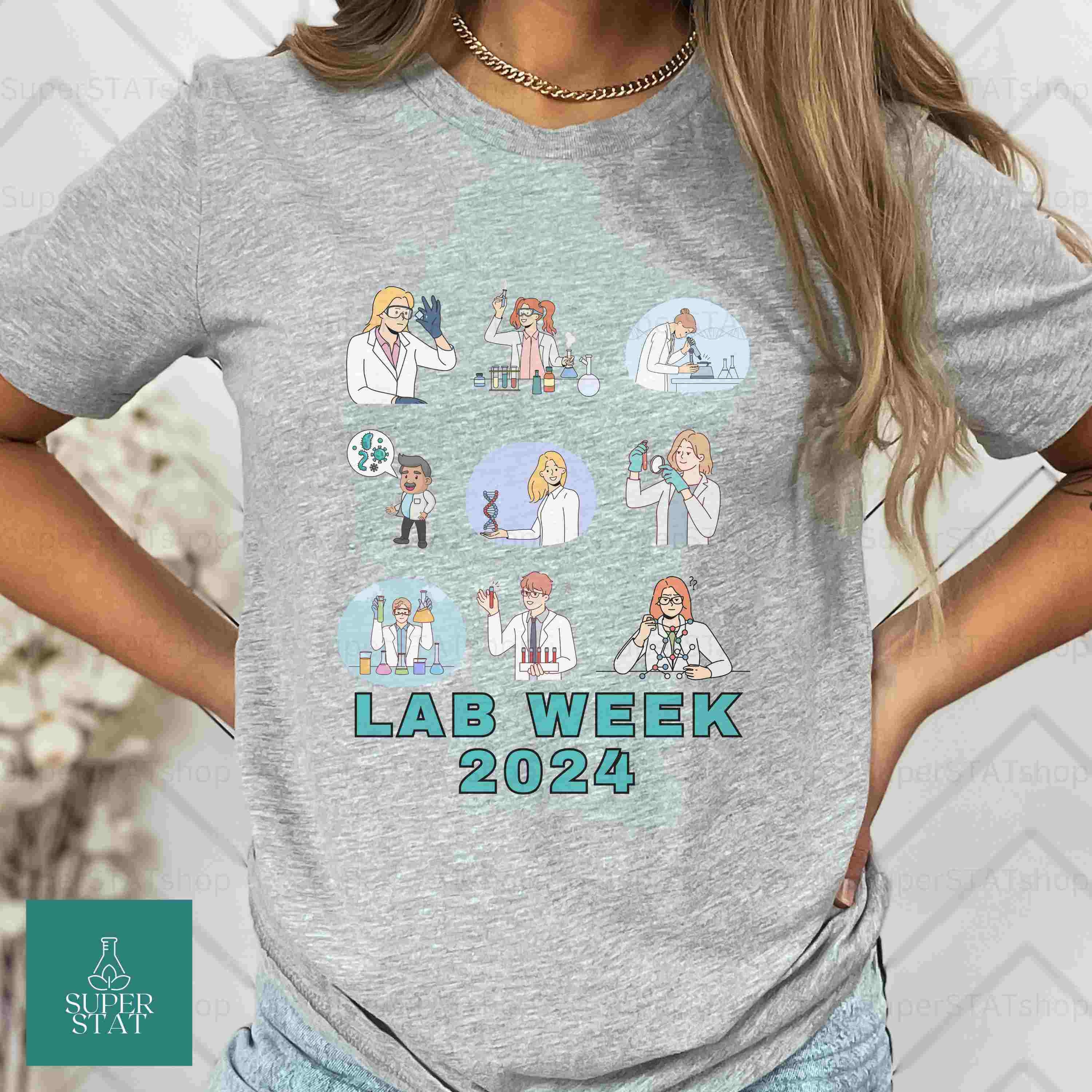 Lab Week 2024 Shirt, Laboratory Week Idea, Lab is Everything Tee, Lab Tech Gift, Medical ...
