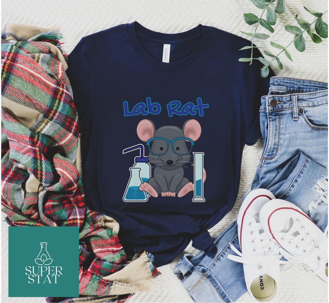 Lab Rat Shirt Lab Week Gift Laboratory Scientist Graduation - Etsy
