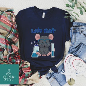Lab Rat Shirt Lab Week Gift Laboratory Scientist Graduation - Etsy
